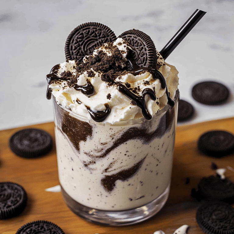 Ninja Creami Oreo Shake (High Protein) - I Heart Meals
